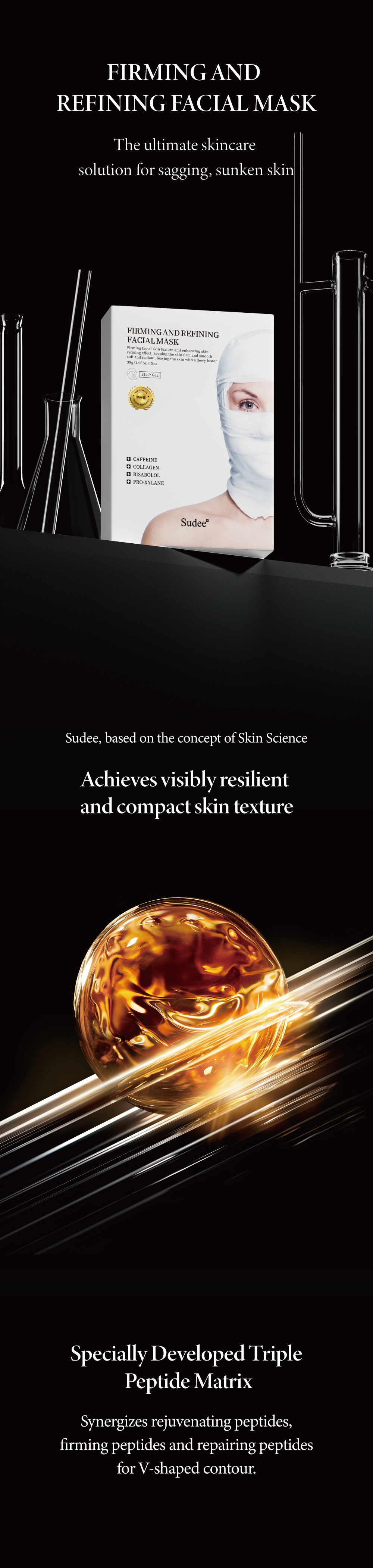 FIRMING AND REFINING FACIAL MASK - Sudee